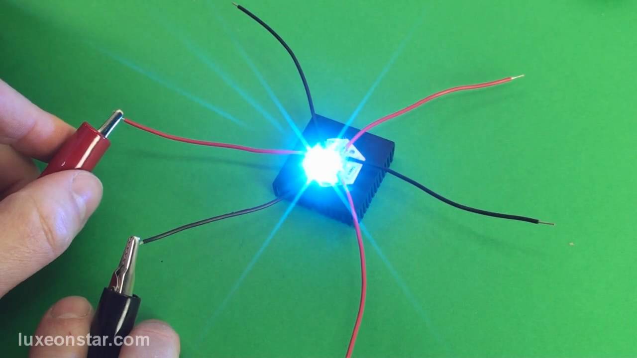 Connecting The Rebel Tri-Star LED For RGB Operation - YouTube