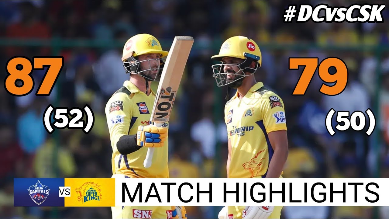 DC vs CSK Match 67th IPL 2023 Highlights | Tata IPL 2023 Highlights | DC vs CSK | Cricket ...