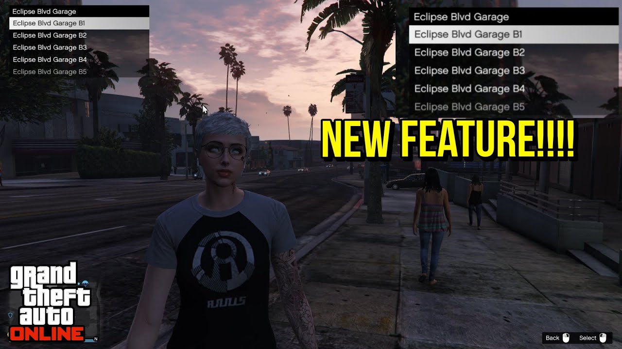 Eclipse Boulevard 50 Car Garage New Feature || GTA 5 Online San Andreas ...