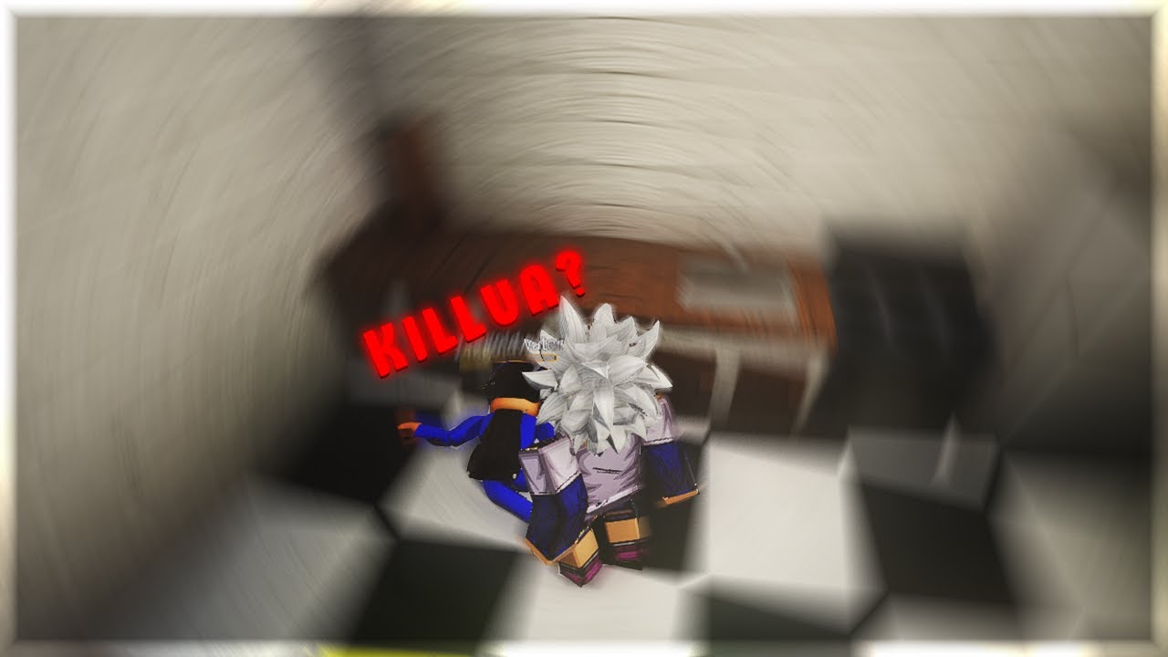 I played as killua in roblox da hood... - YouTube