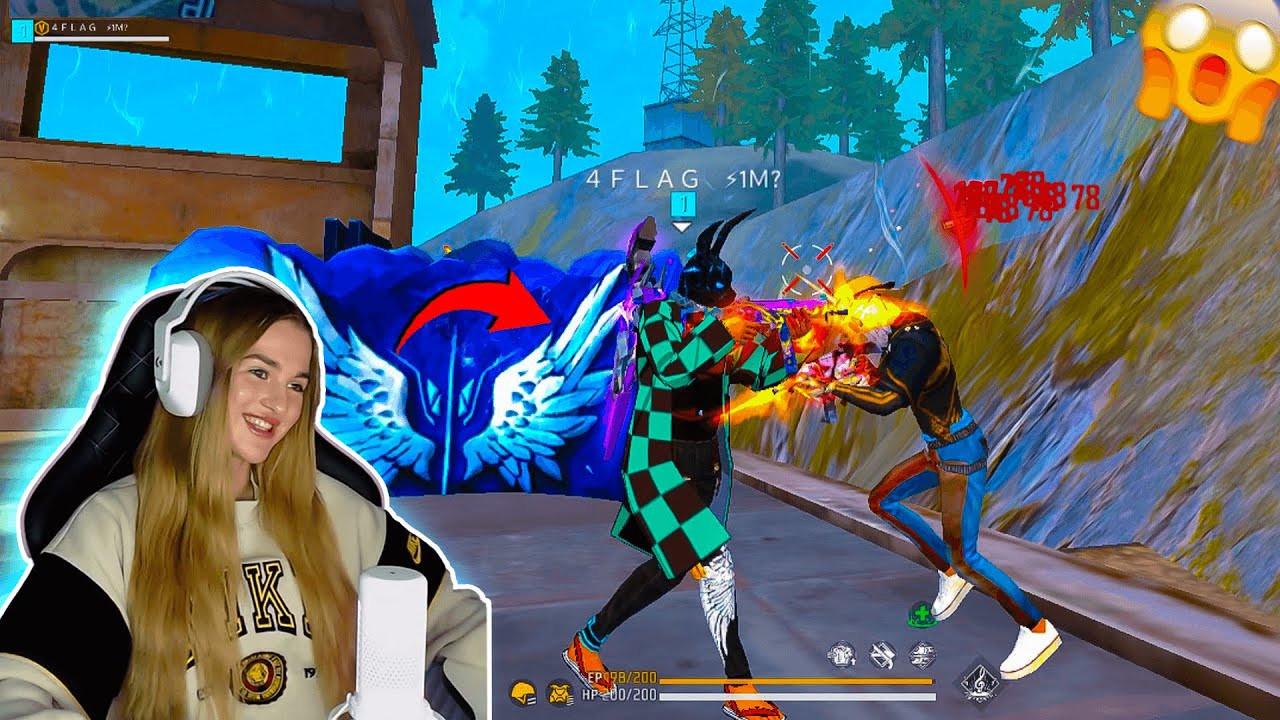 @babyyyff 🇺🇦 With 4Flag Gamer Vs 4 Pro Players 🎯 Secret DPI😱 IPHONE 15 ...