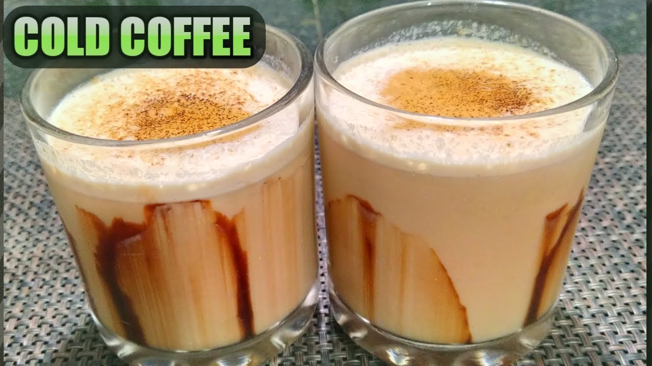 Cold Coffee without ice-cream || easy and tasty - YouTube