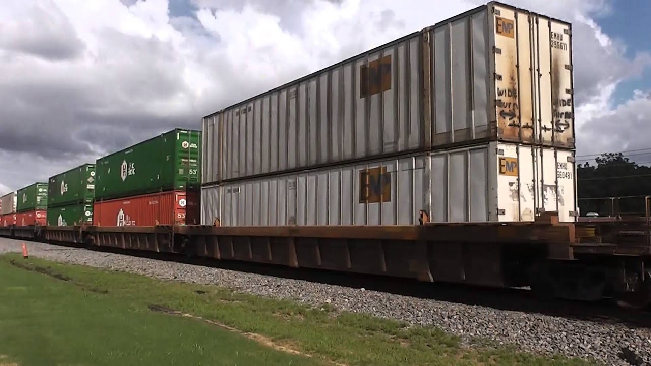 Norfolk Southern Intermodal & Union Pacific Eastbound Manifest Trains ...