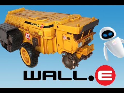 Wall•e Garbage Truck - Wall-E Electronic Truck Playset - YouTube