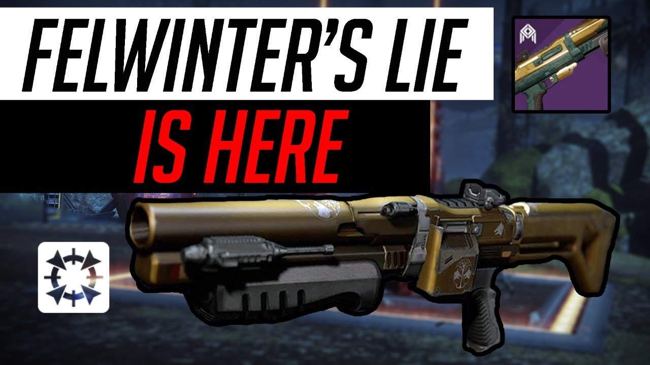 IS FINALY TIME FOR THE FELWINTER'S LIE | Destiny 2 The LIE Quest LIVE ...