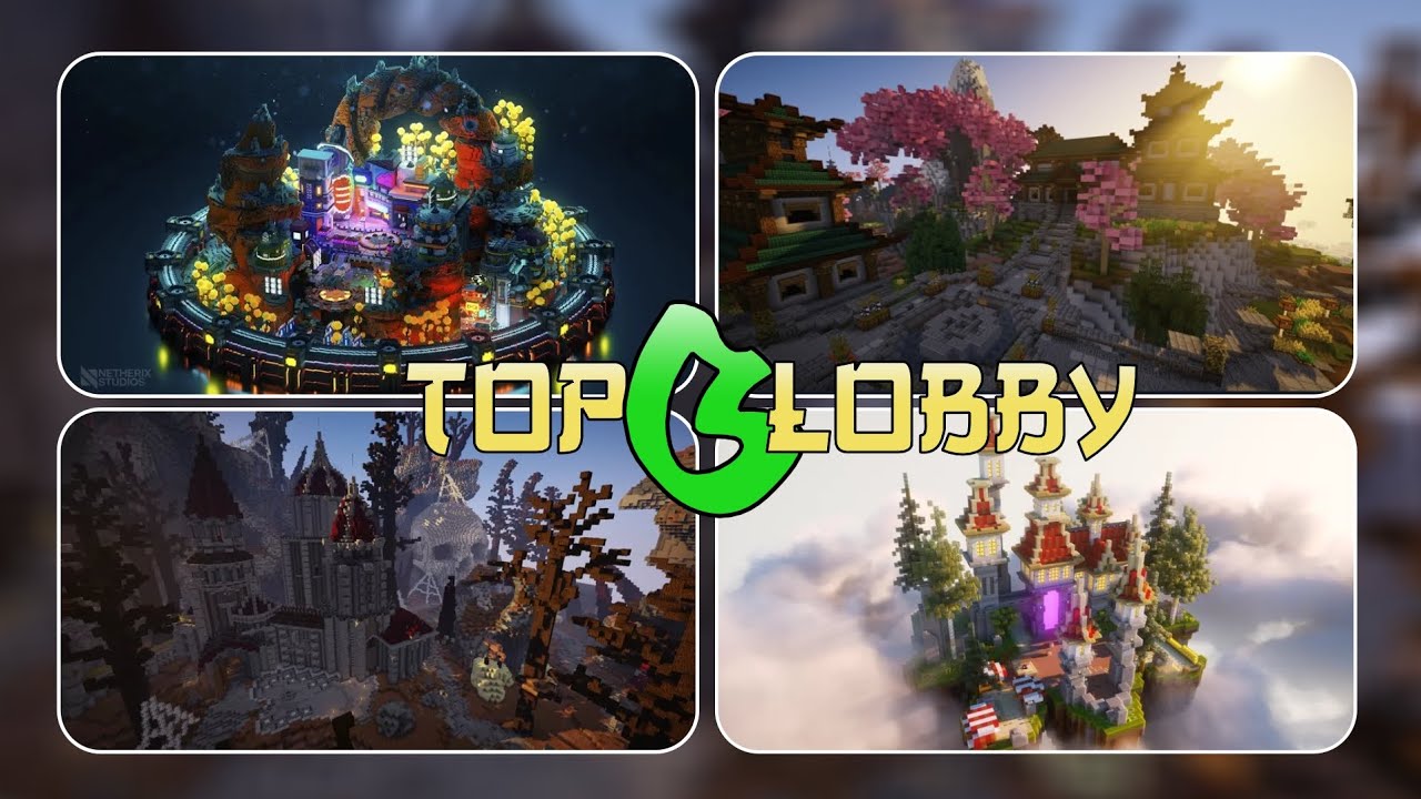 Top 5 Lobby For Minecraft Server - YouTube