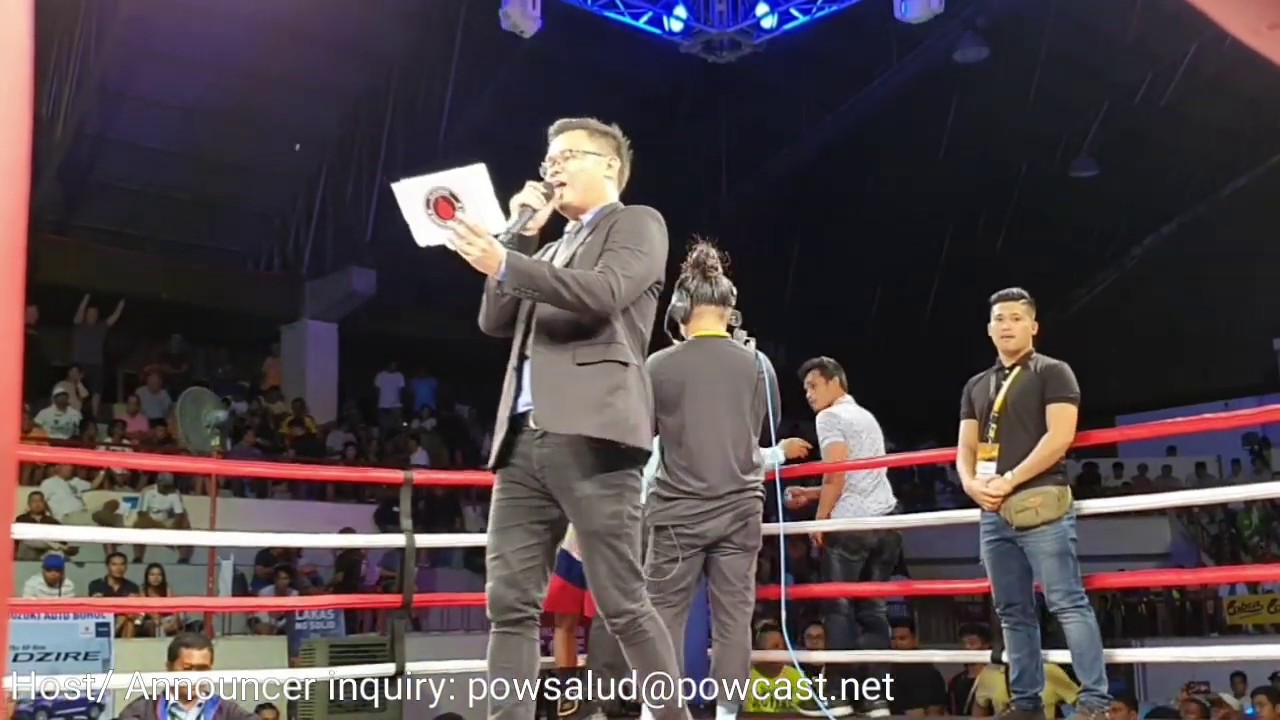 Boxing Announcer and Host | Need a boxing or MMA Announcer? - YouTube