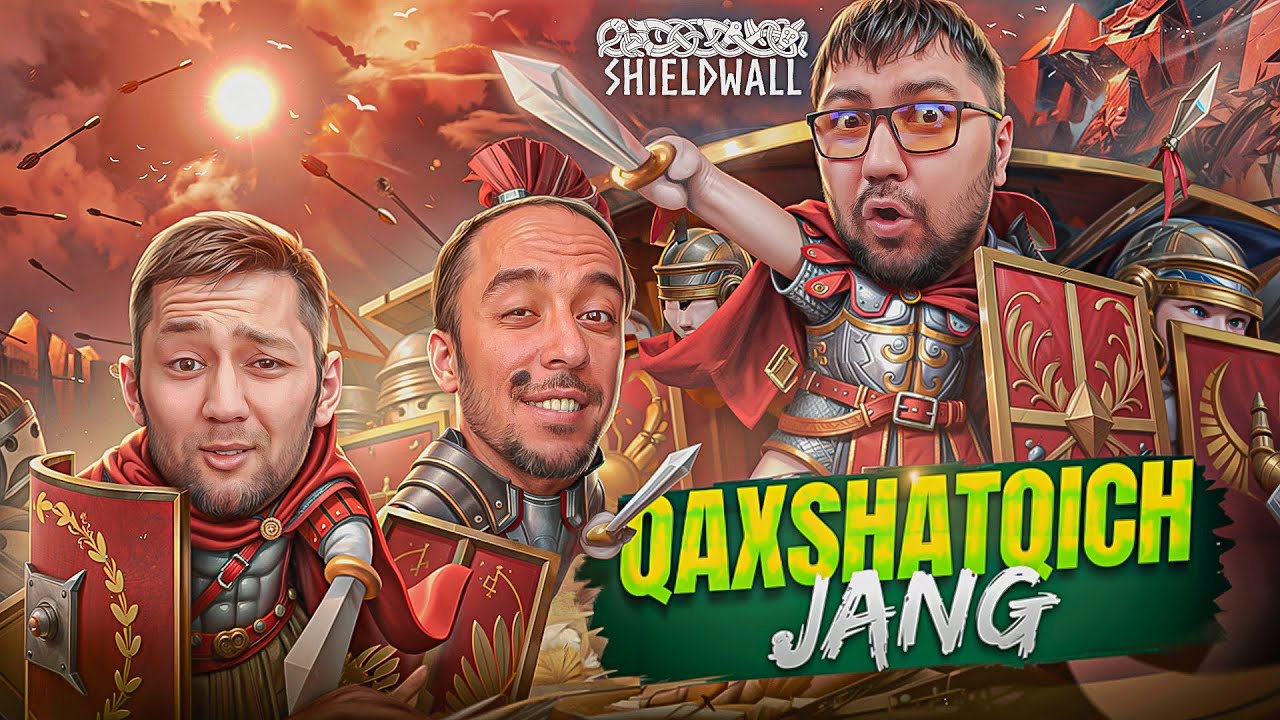 SHIELDWALL / QAXSHATKICH JANG #6 / UZBEKCHA LETSPLAY - YouTube