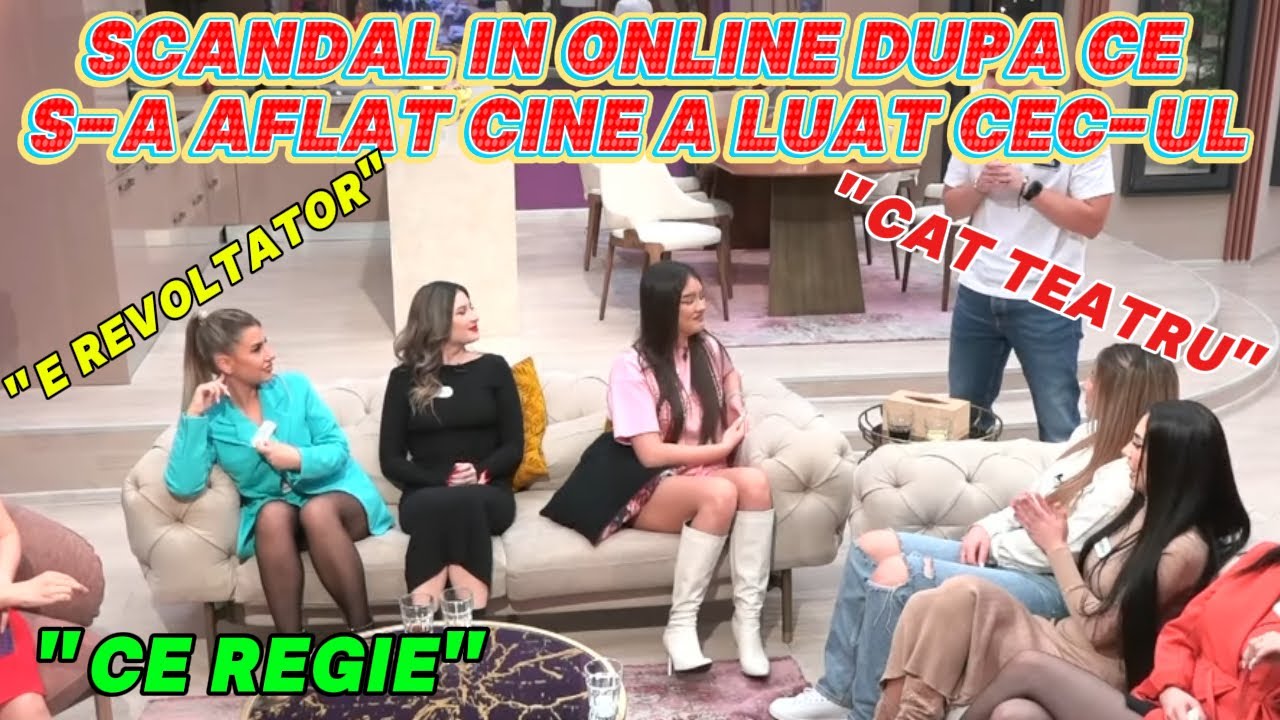 SCANDAL in online dupa ce S-A AFLAT cine a luat CEC-ul / update - YouTube