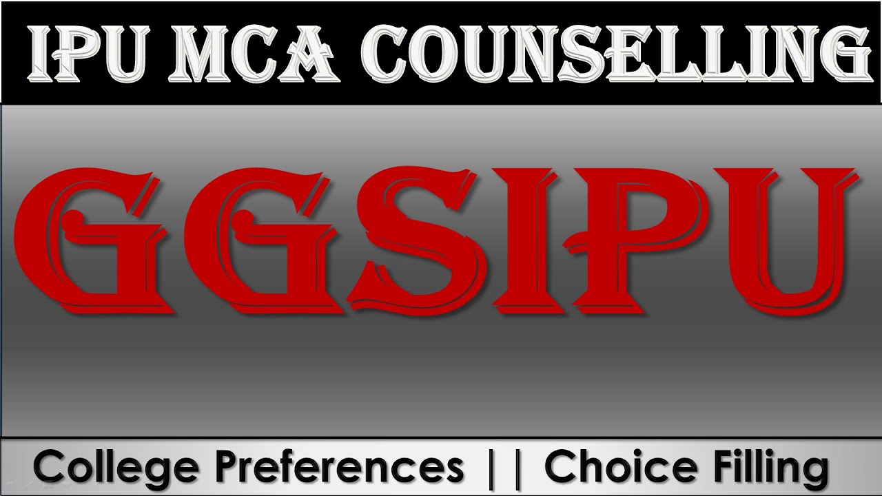 IPU Choice filling || College Preferences || Best College || GGSIPU ...