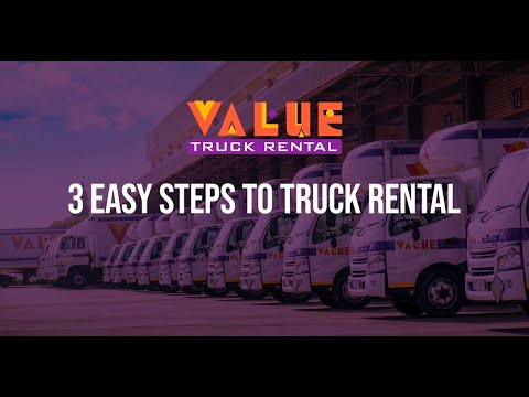 Value Logistics | Value Truck Rental - 3 Easy Steps to Hire a Truck ...