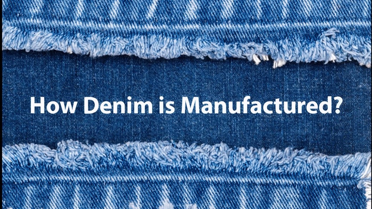 Amazing Denim Fabric Manufacturing Process - YouTube