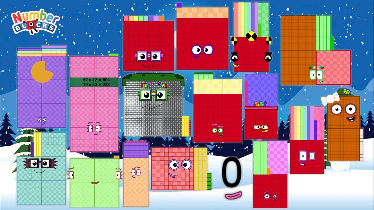 UNLOCKS! Numberblocks Skip Counting by 134! | Learn to Count ...