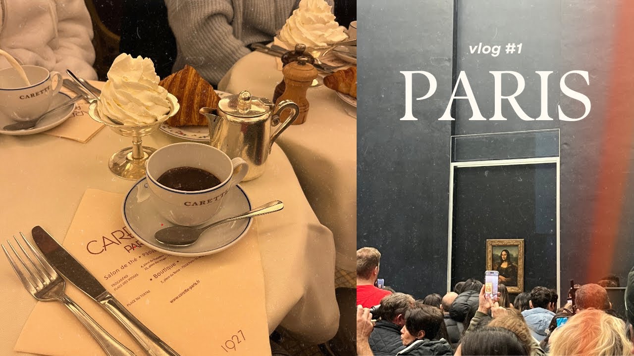 Viajando a paris por primera vez en mis 20’s | vlog guide to paris ☁️ ...