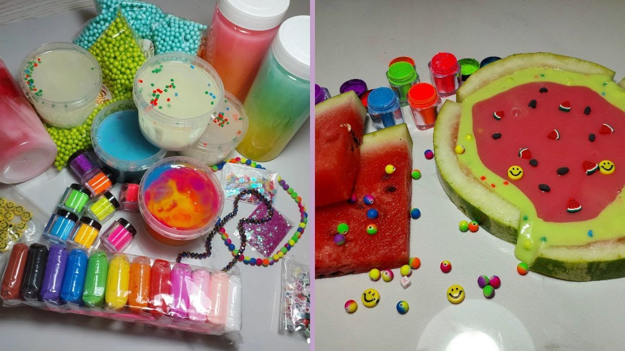 Relaxing with slime is the best way to relax the mind ｜slime asmr｜asmr ...