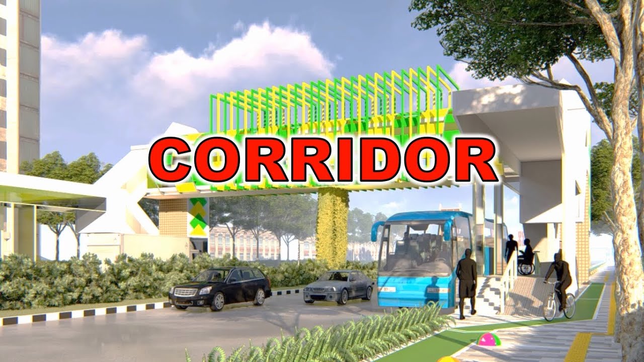 PERANCANGAN KOTA - PENGERTIAN CORRIDOR, KORIDOR JALAN - YouTube
