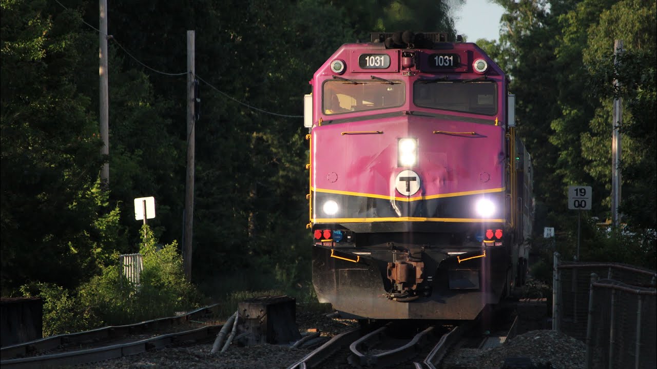 Commuter Rail And CSX L005 Action - YouTube