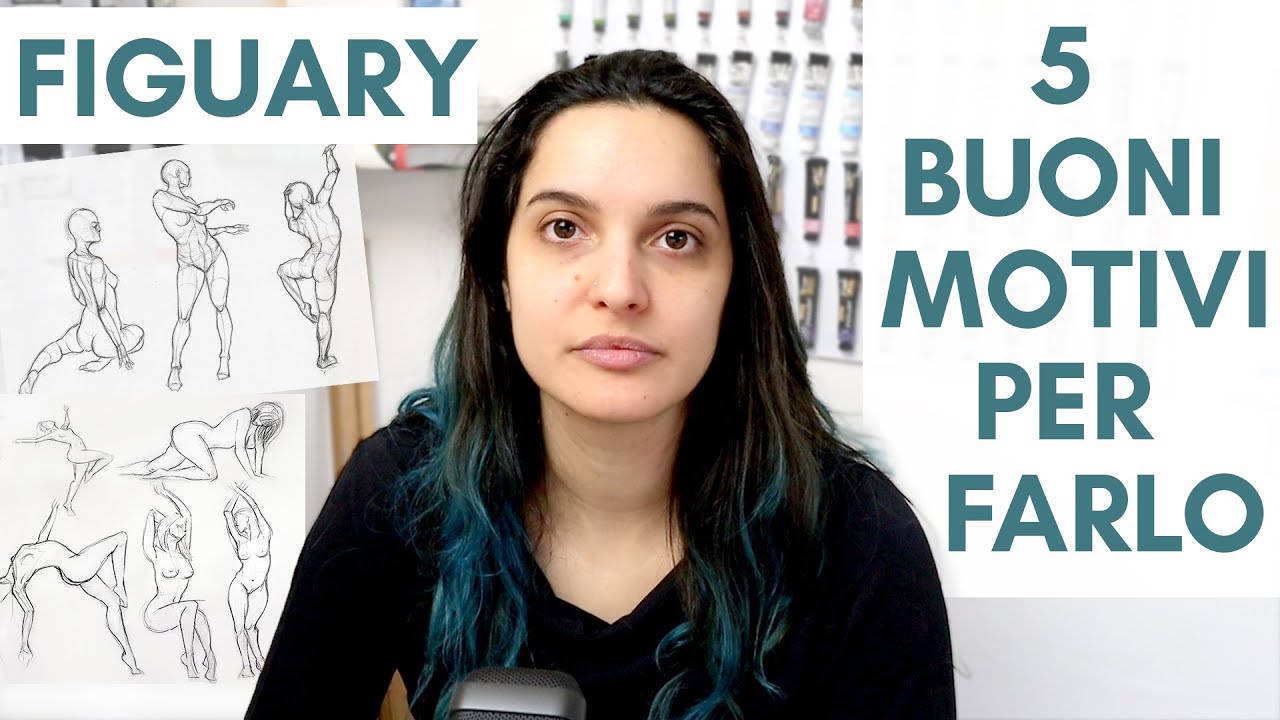 Disegnare il corpo umano tutti i giorni per 28 giorni Figuary - YouTube