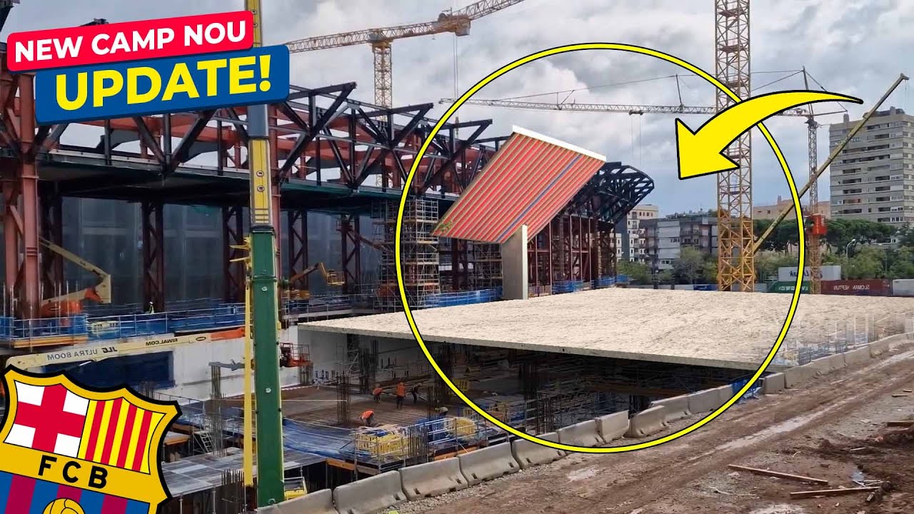 NEW Camp Nou Construction Update (23 September 2024) - YouTube