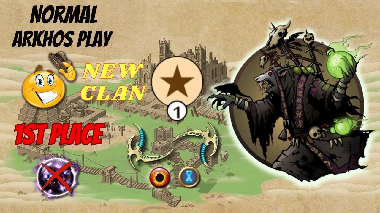 Playing Normal Arkhos Raid || 1st Place Without Charges || NEW CLAN ...