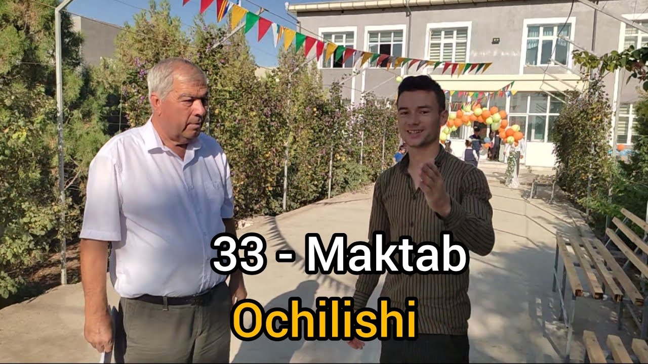 Ilgaldi Maktab ochilishi Qo'shko'pir tumani G'ozovot qishlog'i Shodiyor ...