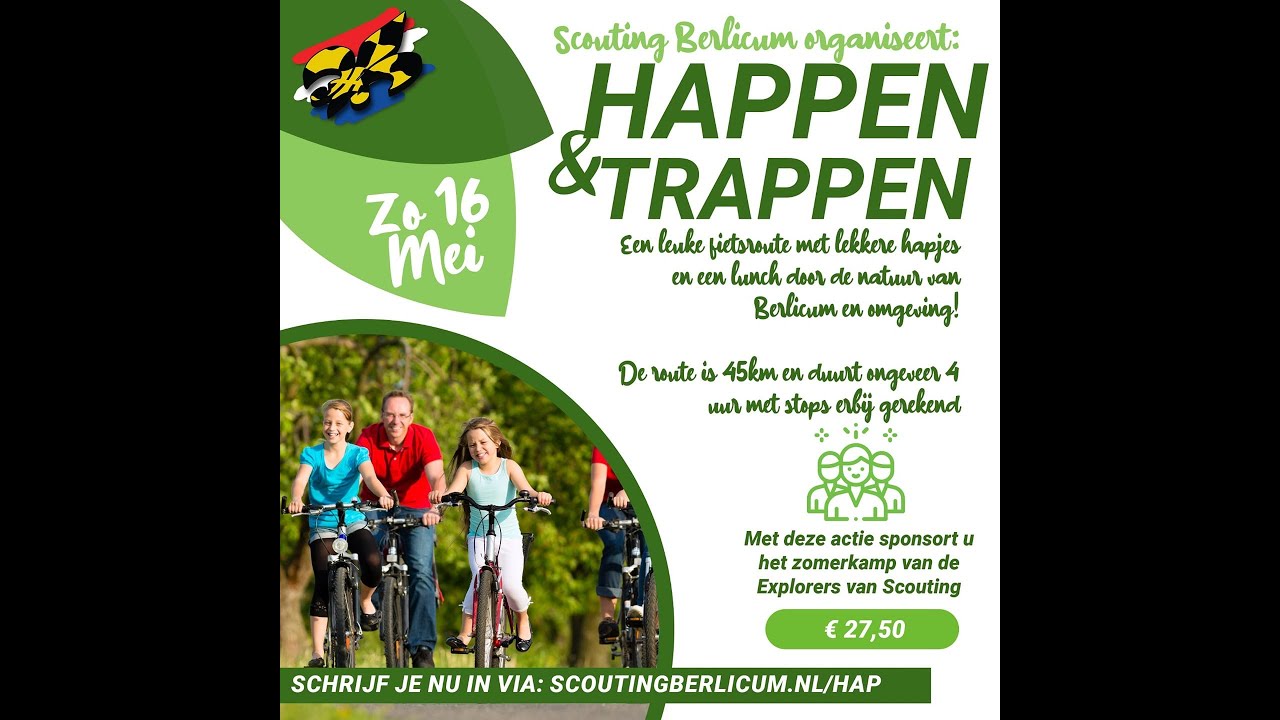 Scouting Berlicum 'Happen & Trappen' - YouTube