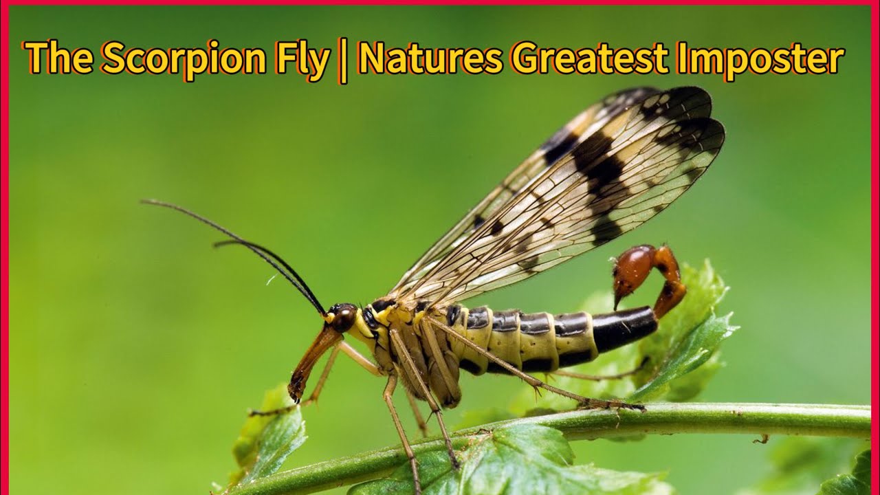 The Scorpion Fly: Nature’s Greatest Impostor | Explained In 1 Minute - YouTube