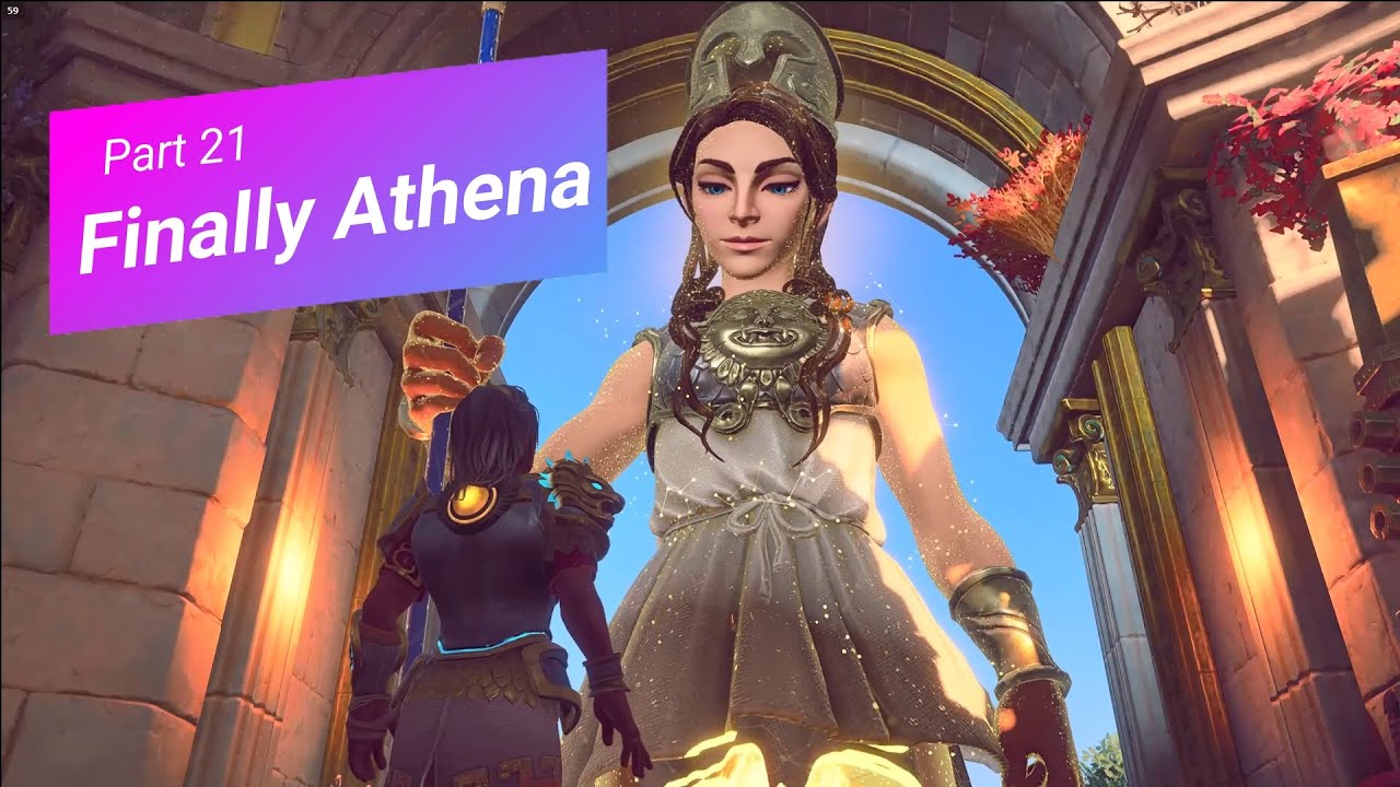 Immortals Fenyx Rising - Finally Athena Walkthrough 21 - YouTube