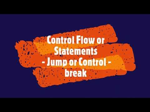 PYTHON - Control Flow or Statements - Jump or Control - break - YouTube