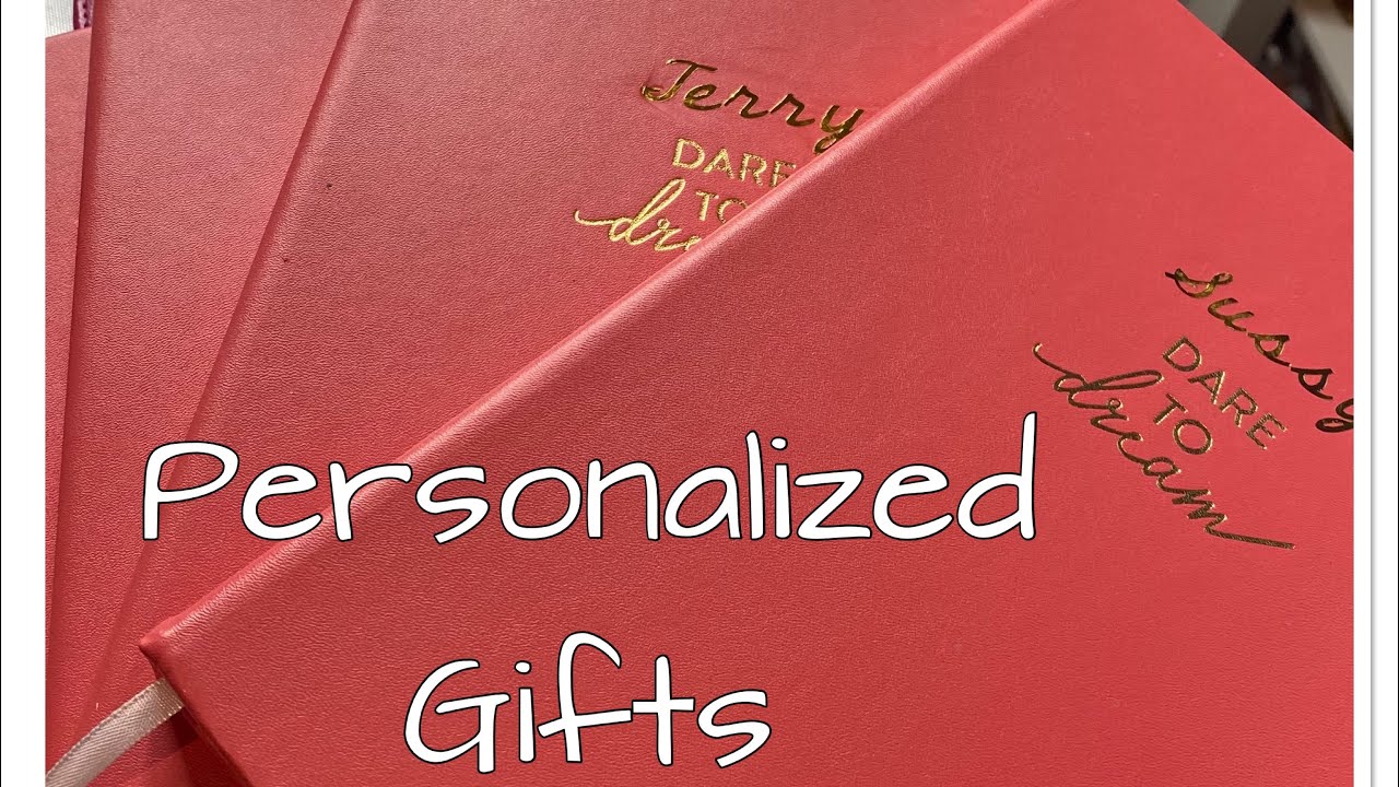 Using Cricut to create personalize notebooks and gifts - YouTube