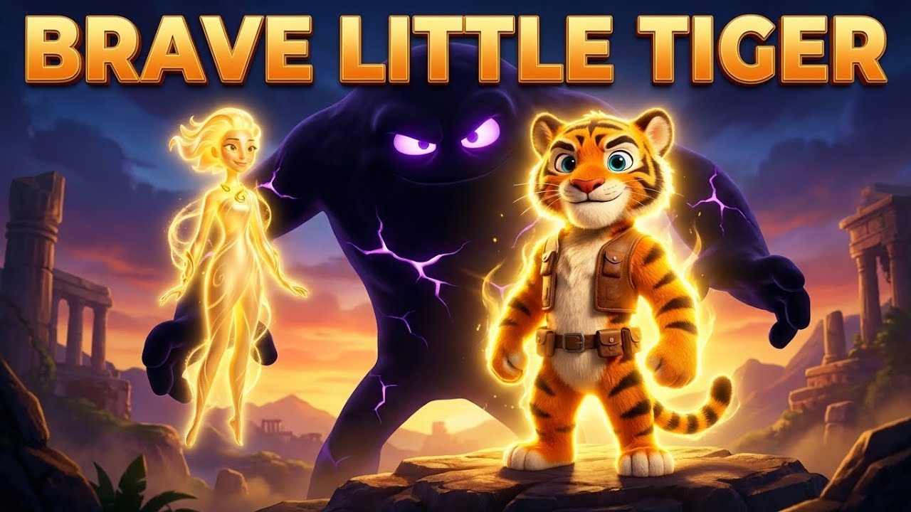 THE BRAVE LITTLE TIGER | Full 3D Pixar-Style Adventure Movie (3 Minutes ...