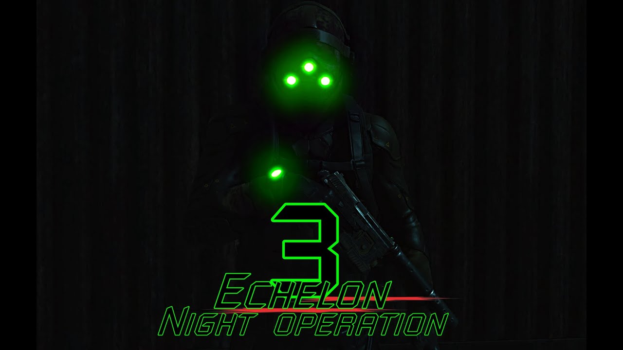 Third echelon night operation Aggressive Stealth | No HUD | [4K UHD 60FPS] Ghost Recon ...