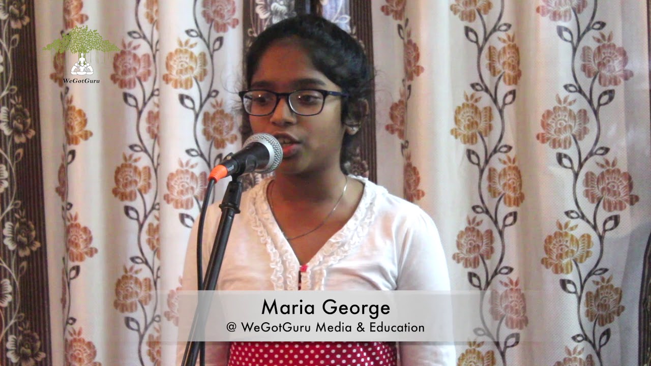 Maria George | Western Vocal Recital - 2017 December | @ WeGotGuru ...