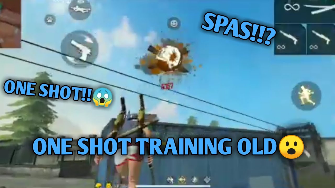 ONE SHOT SPAS IN TRAINING OLD - YouTube