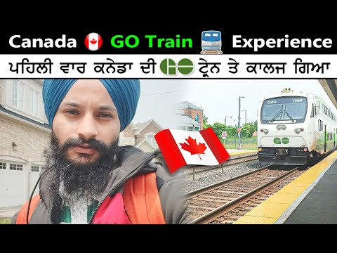 FIRST TIME GO TRAIN EXPERIENCE IN CANADA | GO TRAIN CANADA | HOW TO ...