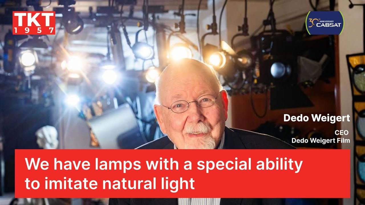 Cabsat 2024: Dedo Weigert: We have lamps with a special character that ...