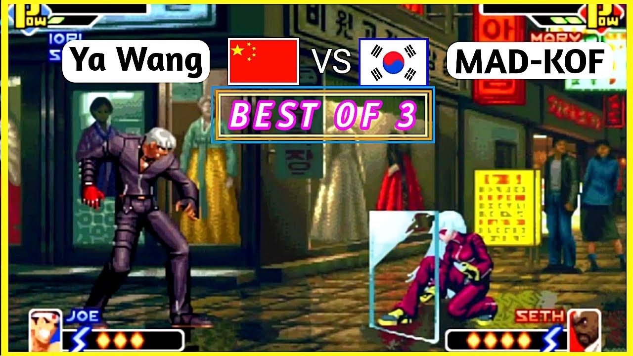 KOF 98 | Ya Wang (丫王) 🇨🇳 P1 Vs MAD-KOF 🇰🇷 P2 | Best OF 3 | #GMArcade # ...