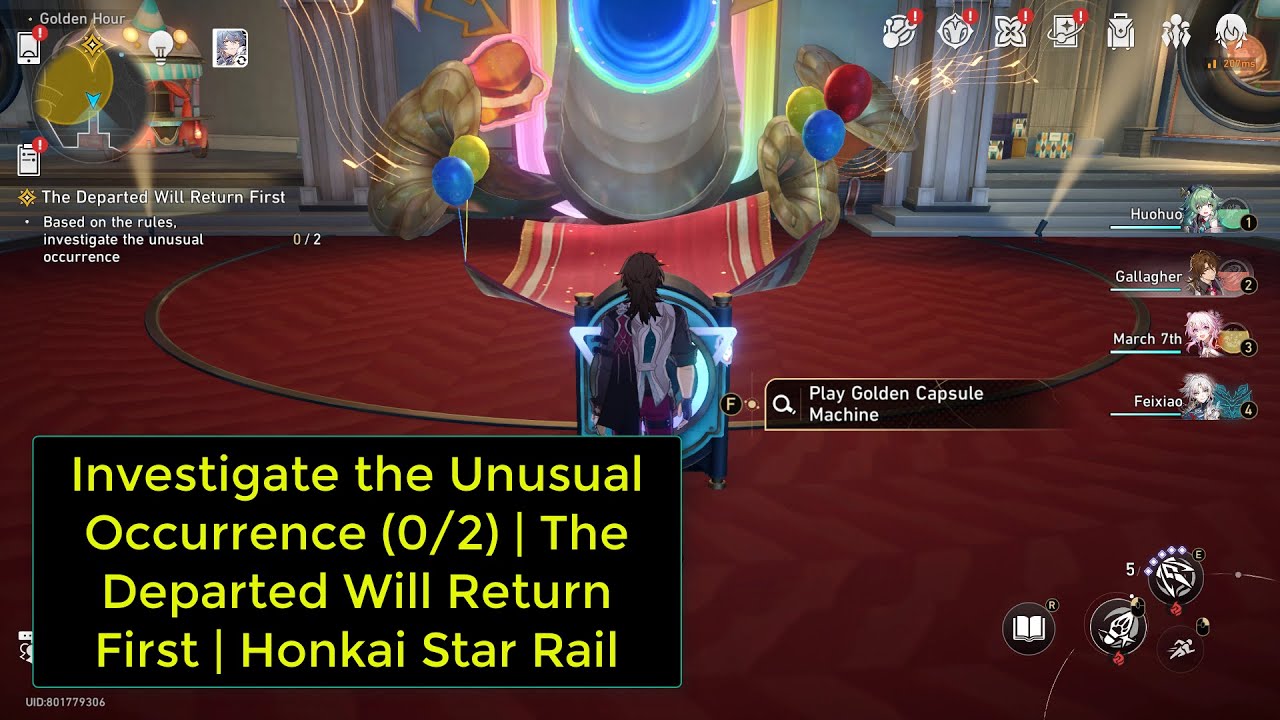 🌌 Investigate the Unusual Occurrence (0/2) | The Departed Will Return ...