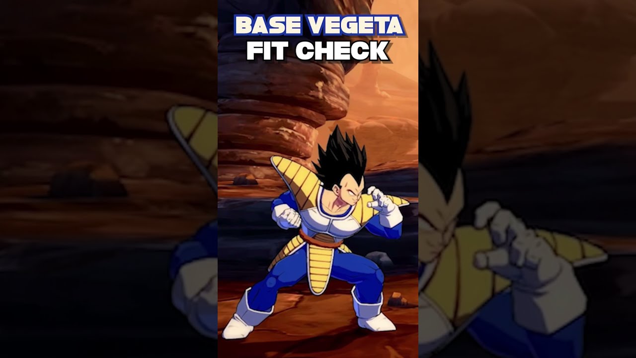 Base Vegeta Fit Check - YouTube