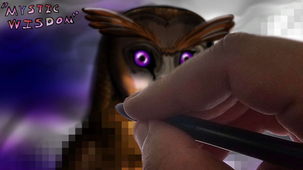 (IbisPaint X) "Mystic Wisdom" Original Drawing - YouTube