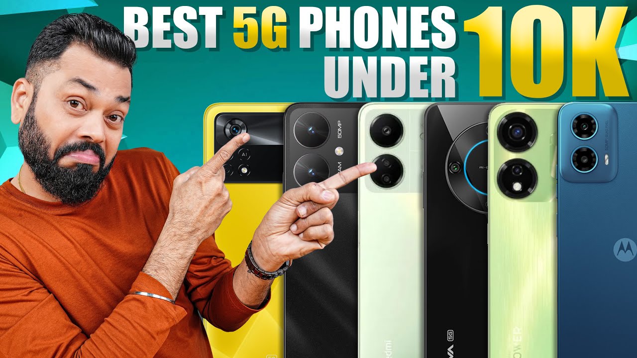 Top 5 Best 5G Smartphones Under 10000 Budget January 2024 YouTube