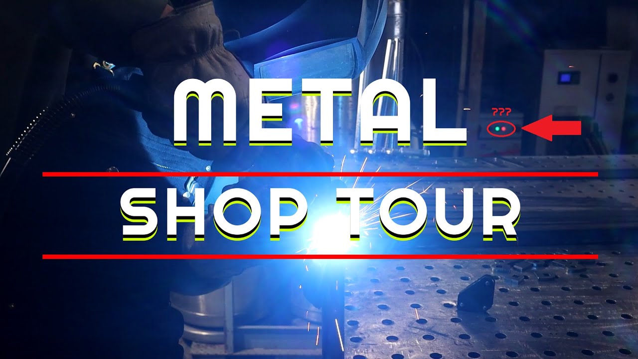 MAKER TABLE METAL - SHOP TOUR 2021 - YouTube