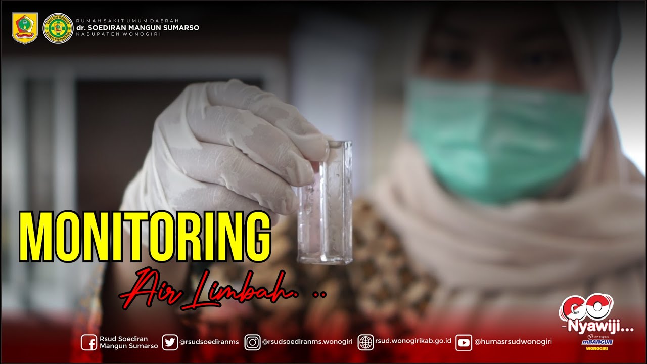 Monitoring Air Limbah di IPAL - RSUD dr. Soediran Mangun Sumarso - YouTube