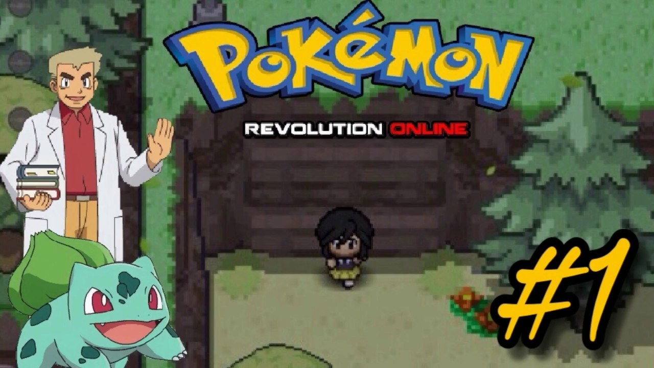 Pokemon Revolution Online #1 Gameplay- The Beginning! - YouTube