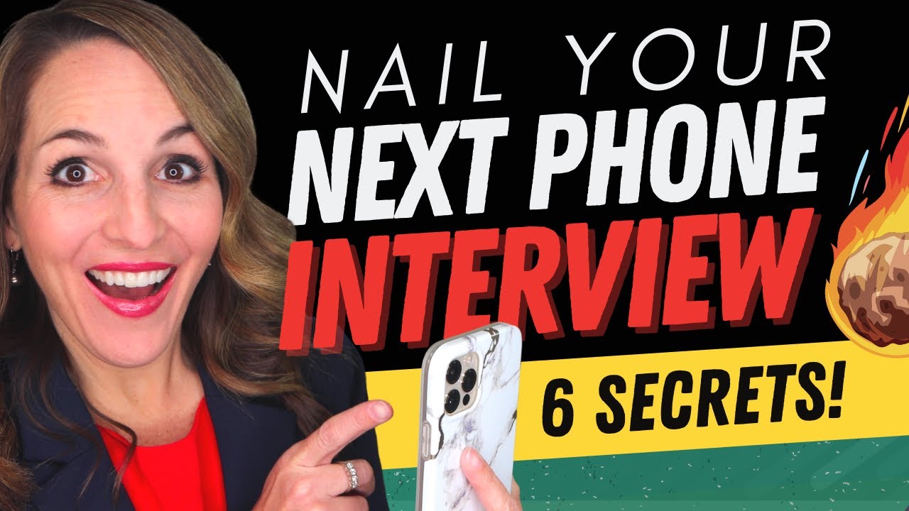 TOP 6 Phone Interview Tips 2023 - How To PASS A Phone Interview ...