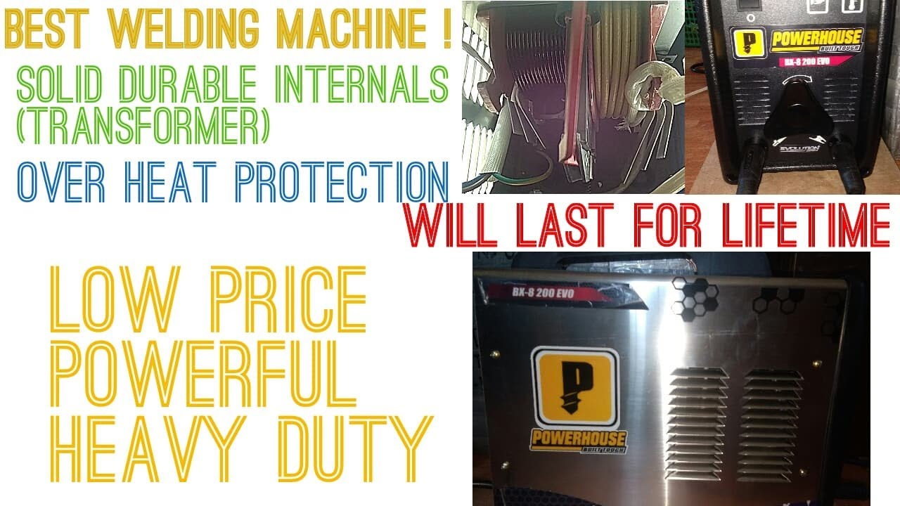 Powerhouse Evo bx8 200 Amp welding machine (unbox) - YouTube