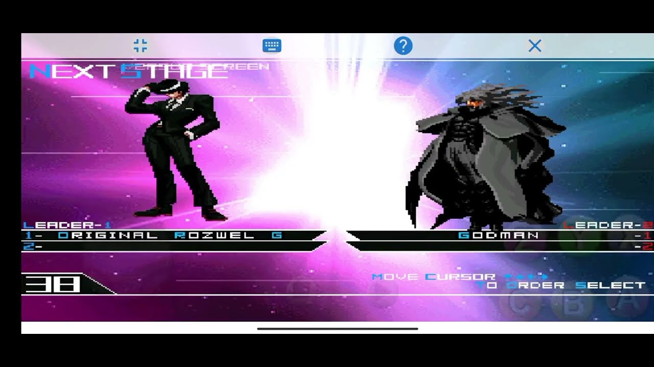 [KOF MUGEN] Original Rozwel G vs Goodman Final Boss - YouTube
