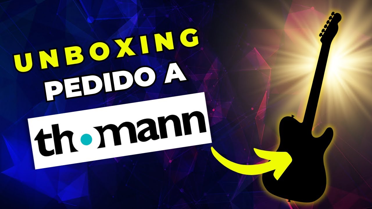 Unboxing pedido a Thomann (Guitarra y Pedalboard) - YouTube