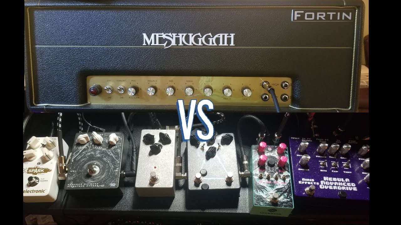 Fortin Meshuggah VS ODs! (Airis Effects/Highwind Amplification/TC ...
