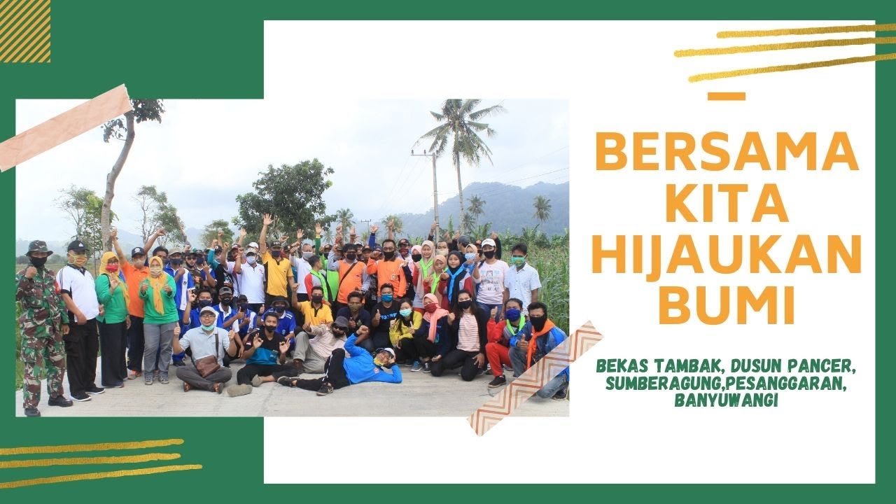 Penanaman Pohon & Bakti Sosial di Dusun Pancer-Sumberagung // Save Our ...